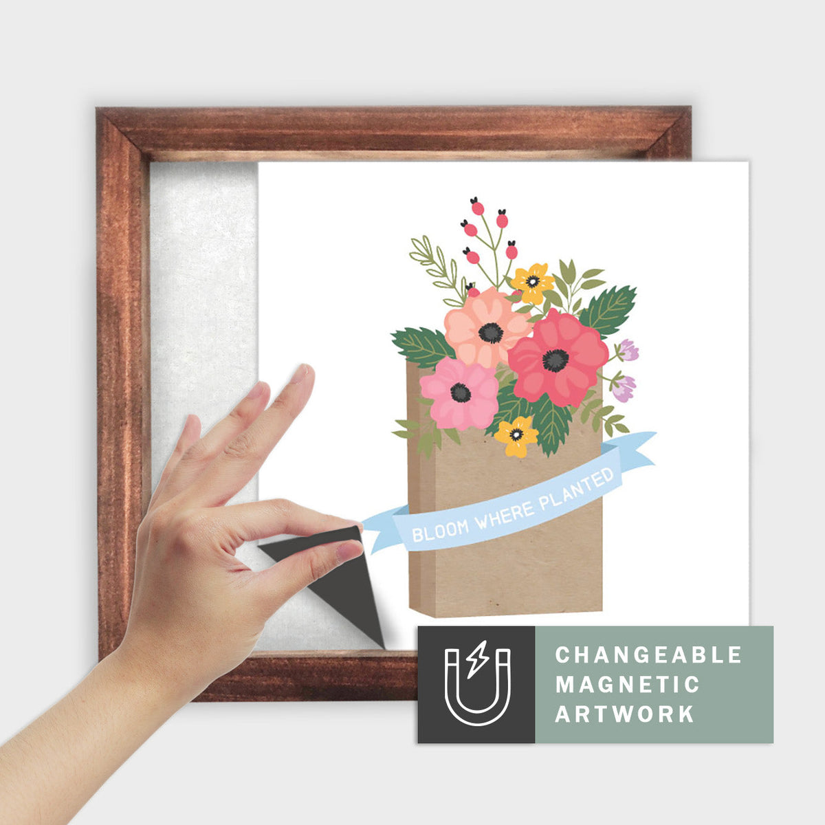 Magnetic Seasonal Art Insert for Interchangeable Decor Sign (Medium In ...