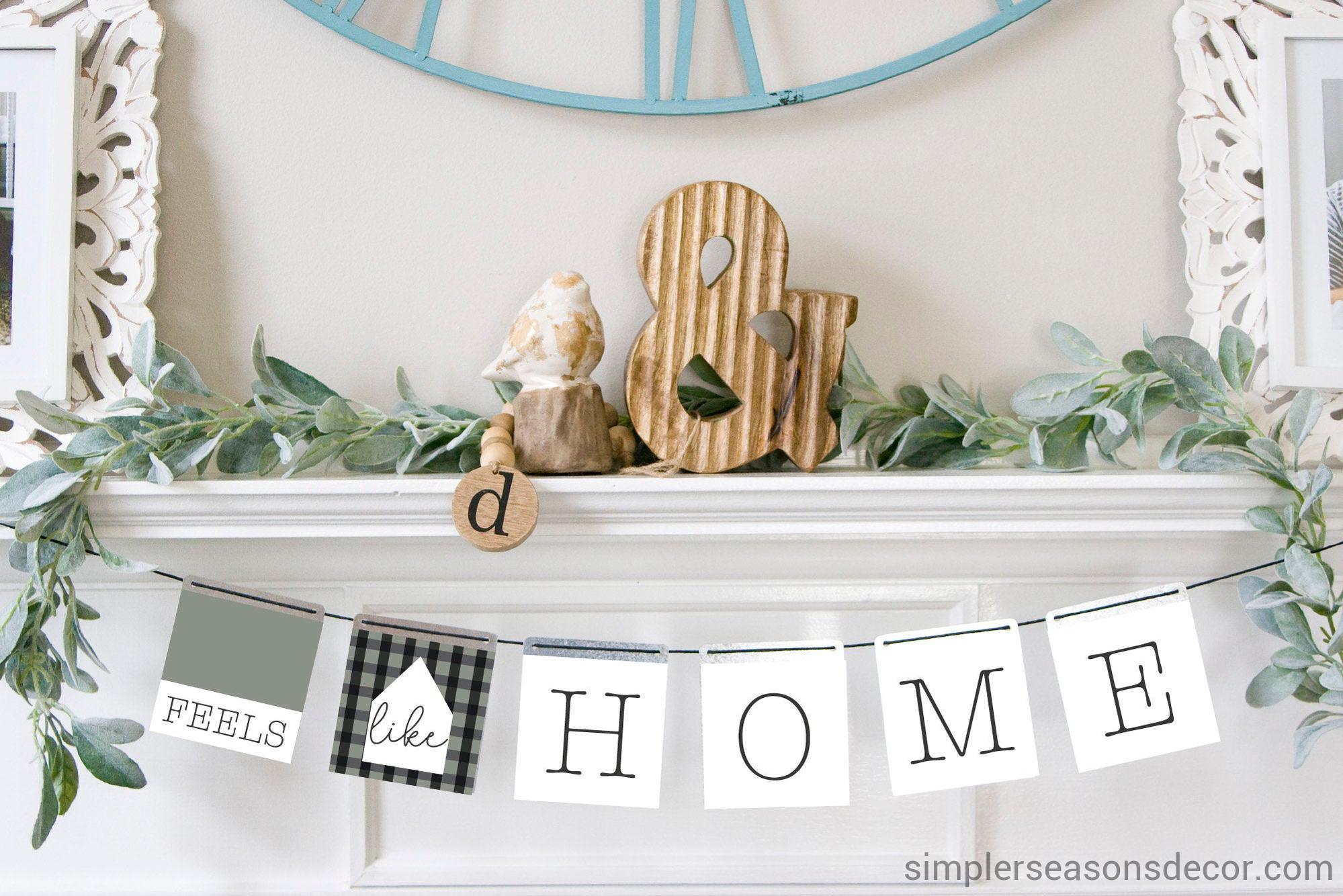 Magnetic Banner Insert: Feels Like Home | Magnetic Banner INSERTS ONLY ...